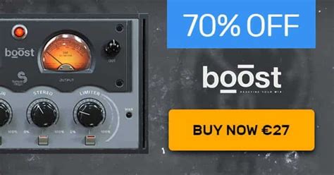 Get 70 Off Sample Magic Boost Mastering Vst Plugin Vstbuzz