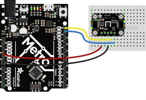 Temperature And Humidity Sensor Sensirion Sht40 Stemma Atqwiic