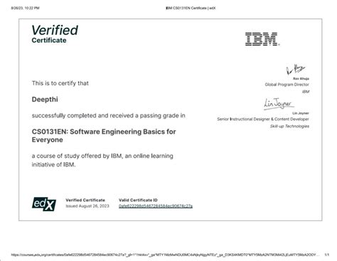 deepthi kandala on linkedin edx ibm computerscience sruniversity