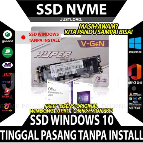Jual SSD NVME VGEN SSD PC SSD SATA SSD LAPTOP SSD TINGGAL PASANG 128 GB Model Lama Kota