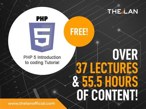 Php 5 Introduction To Coding Tutorial The Lan