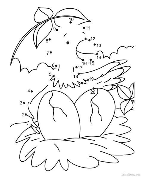 Задания «Соедини по точкам для детей 6 7 8 лет