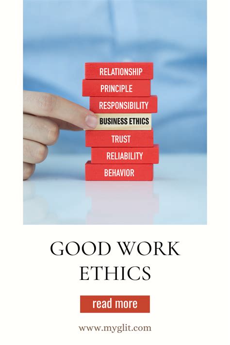 Good Work Ethics