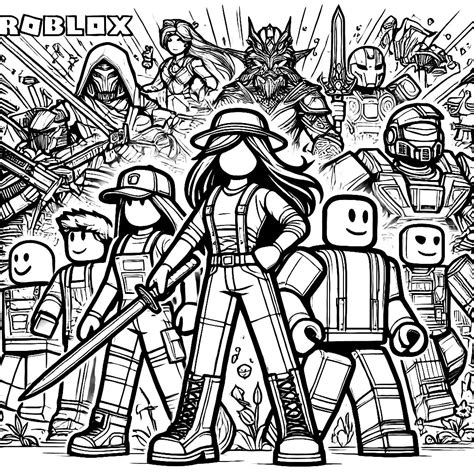 Kolorowanki Roblox 2 Kolorowanki