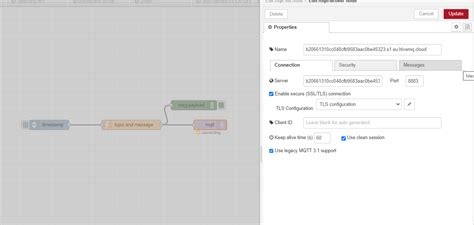 connecting to hive mq cloud general node red forum