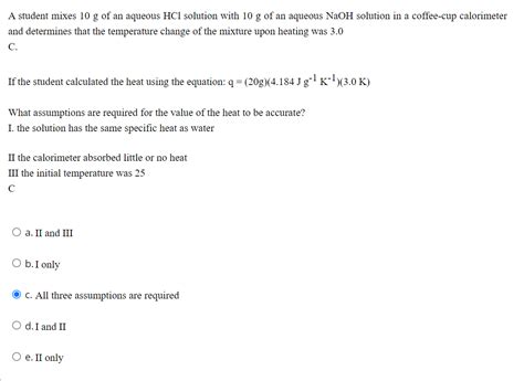 Solved A Babe Mixes G Of An Aqueous HCl Solution With Chegg Com