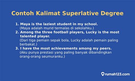 Pengertian Degree Of Comparison Dan Contoh Kalimatnya