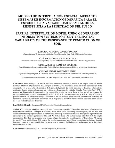 Pdf Spatial Interpolation Model Using Geographic Information Systems