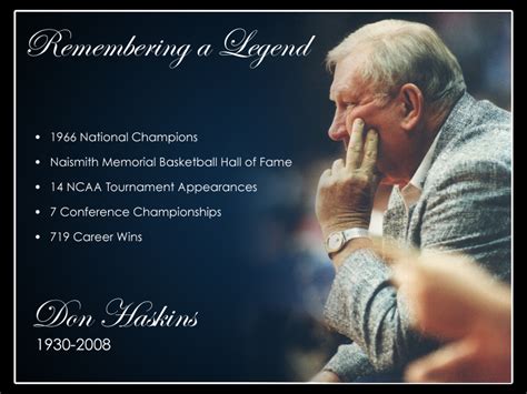 Don Haskins Quotes Quotesgram