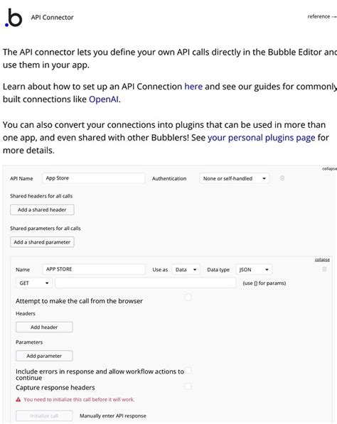 How To Connect App Store Connect Api To Api Connector In Bubble App For