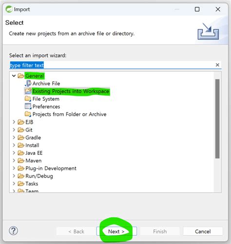 Spring에서 Github의 프로젝트파일 Import하기 Spring에서 Github의 프로젝트파일 Import하기