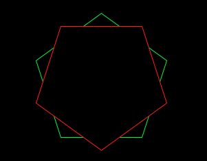 Python X Draw N Sided Regular Polygon With Center Point Radius And Coords Of One Vertex