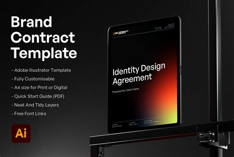 Design Contract Template Buy Templates Skillshare
