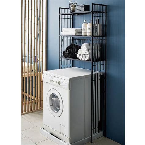 洗濯機をオシャレに飾る。ハイセンスな洗濯機用ランドリーラック インテラボ