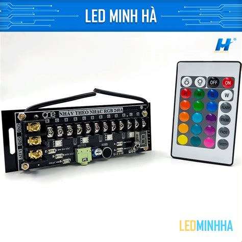 Mua Mạch điều Khiển Led Rgb Loại 240a Mạch Led 7 Màu Rgb Mạch Ddieuf