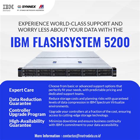 Ibm Flashsystem 5200 Synnex Metrodata Indonesia
