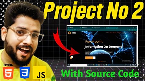 Project 2 🔥 Complete Website Development Html Css 🔥 Coding Youtube