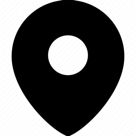 location pointer map placeholder place pin point maps icon