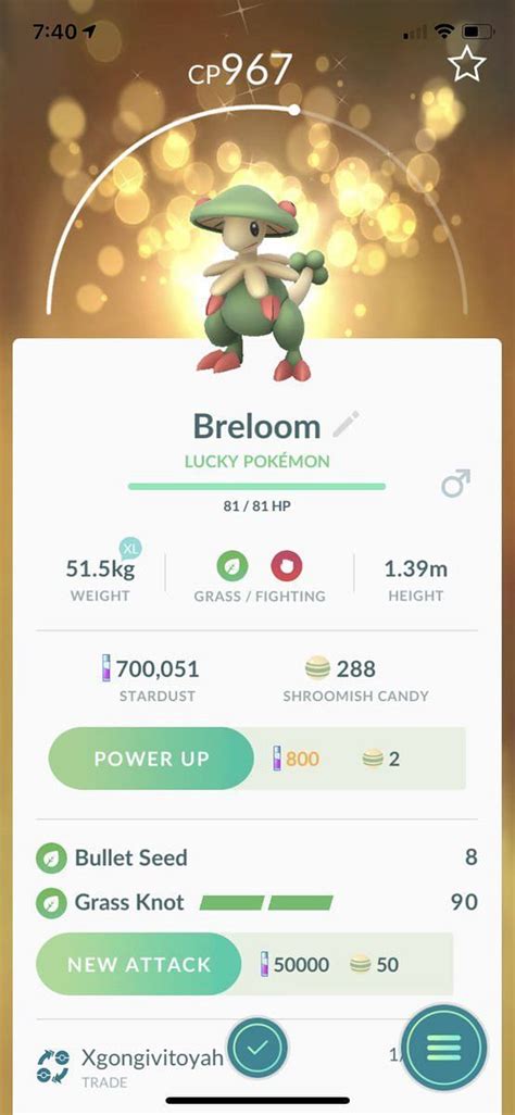 Breloom Evolution Chart