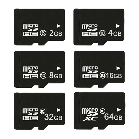 Thẻ Nhớ Microsd Class 10 Tốc độ Cao Đen 2gb4gb8gb16gb32gb64gb Shopee Việt Nam