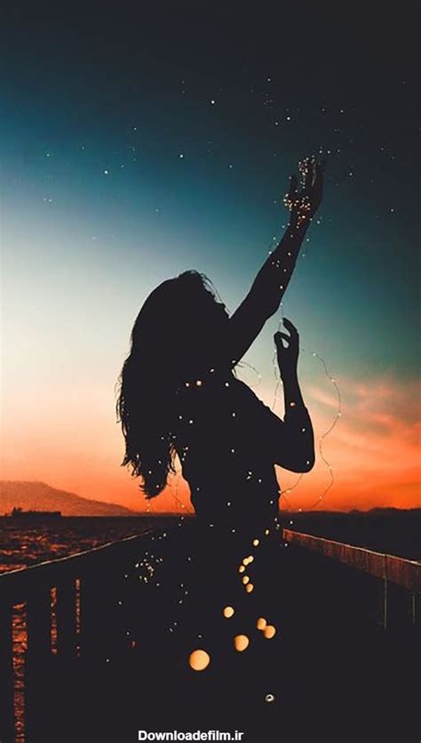 عکس دخترونه غمگین مشکی