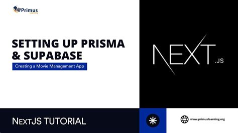 4 setting up prisma and supabase youtube