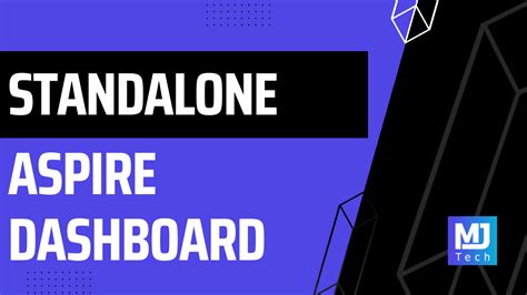 Standalone Aspire Dashboard Setup For Distributed Net Applications