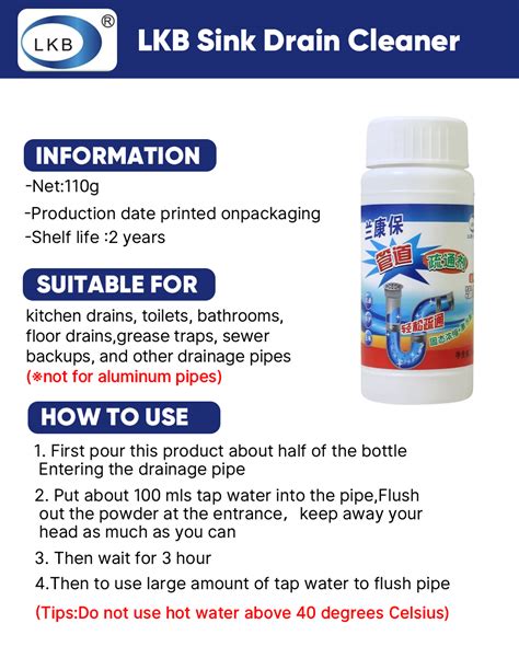 🇸🇬【sg Stock】powerful Sink Drain Cleaners Pipe Dredging Agent Kitchen