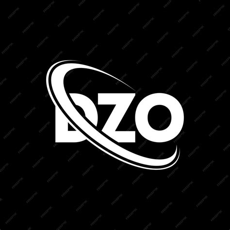 Dzo Logo Dzo Brief Dzo Buchstaben Logo Design Initialen Dzo Logo Mit