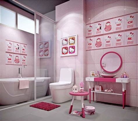 Pinterest Hello Kitty Bathroom Bathroom Decor College Bathroom Decor