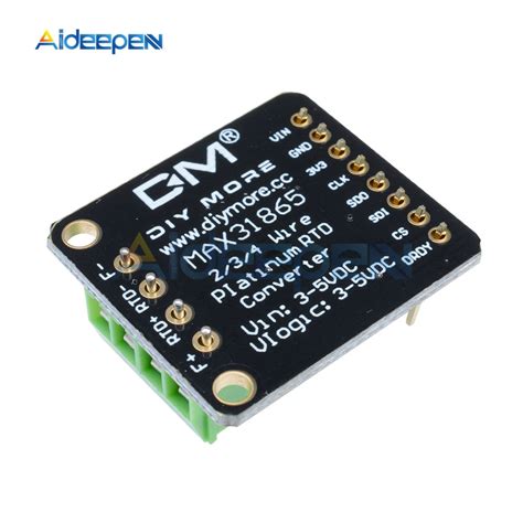 3 3v 5v Max31865 Converter Board Temperature Thermocouple Sensor Ampli Aideepen