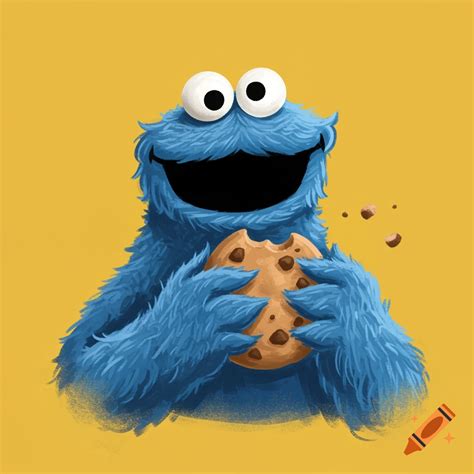 Cute Cookie Monster Drawings