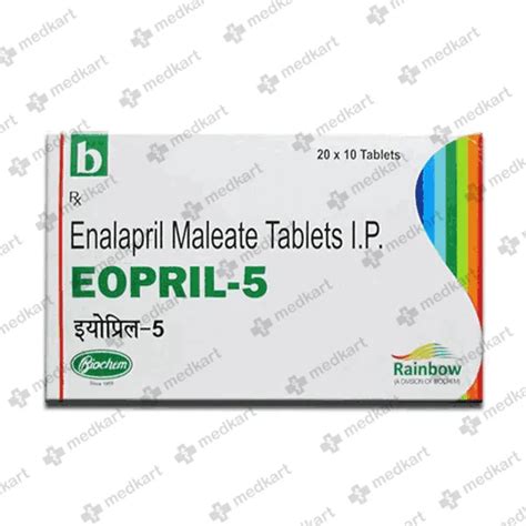 Eopril 5mg Tablet 20s Price Uses Side Effects And Substitutes Medkart