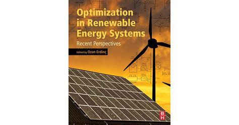 Optimization In Renewable Energy Systems Book