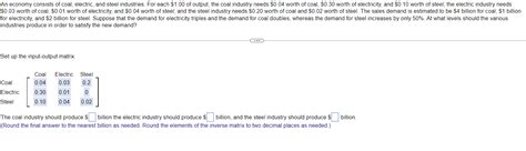 Solved Industries Produce In Order To Satisfy The New