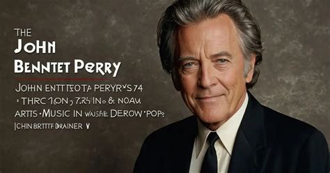 John Bennett Perry A Versatile Actor And Beloved Father Alexander Skarsgard