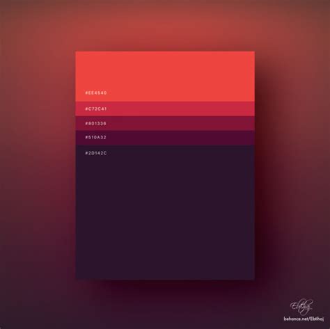 Beautiful Flat Color Palettes For UI UX Designers