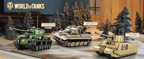 Reobrix Military Tiger I Tank Building Toy Set For Adults 128 Scale