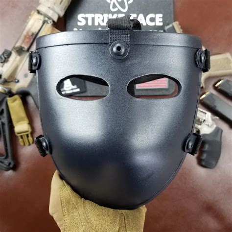 Bulletproof Mask Level 3 A With Helmet For Enhanced Safety
