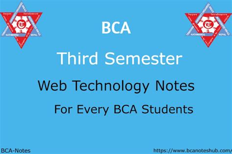 Bca Third Semester Web Technology Notes Basic Html