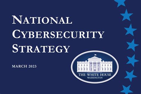 National Cybersecurity Strategy March 2023 Usa Industrial Cyber