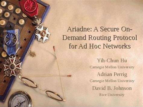 ariadne a secure on demand routing protocol for ad hoc networks