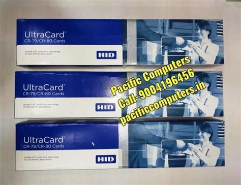 CR-80 HID Fargo 81754 Blank White Ultra PVC Cards at Rs 7 | Fort ...