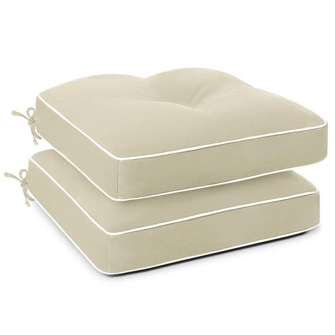 Favoyard Patio Chair Cushions 19 × 19 Inch Water Resistant
