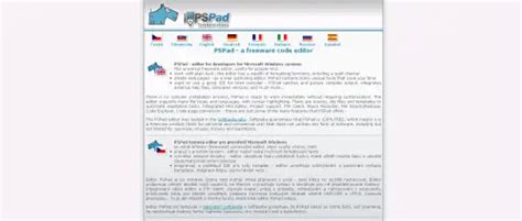 PSPad The Free Text Editor Code