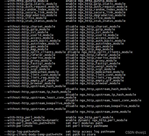 Nginx平滑升级及添加模块（编译）nginx Mod Stream模块升级 Csdn博客