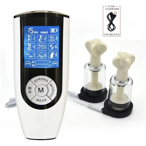 Pinces BDSM à Chocs Électriques pour Couple Bondage Labia réinitialisation Clitoris Pénis