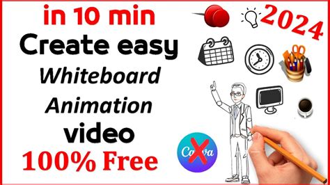 How To Create Whiteboard Animation For Free Best Whiteboard Animation Software Youtube
