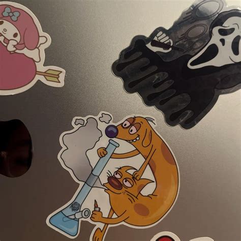 Simpsons Cherry Vinyl Sticker Etsy