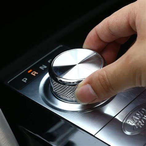 랜드로버 디스커버리 스포츠 디스커버리 4 Lr4 Lr5 L462 용 기어 노브 커버 레인지로버 이보크 보그 벨라 Sv 재규어